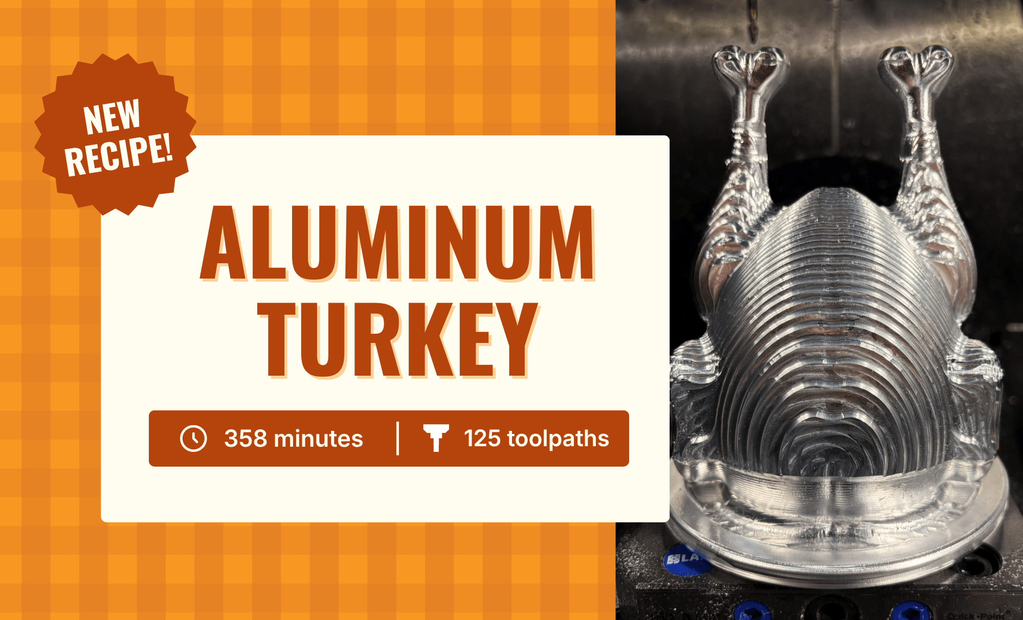 How Mastercam Turned Aluminum into a Holiday Centerpiece - mastercam.com